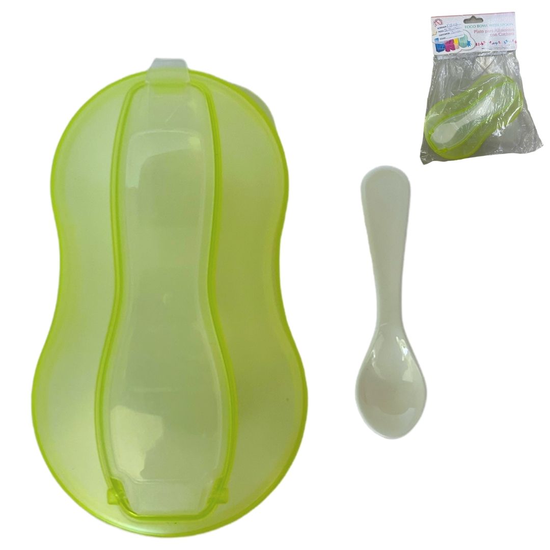 BOWL P/BEBEC/TAPA Y CUCHARA – Importadora Alcampo